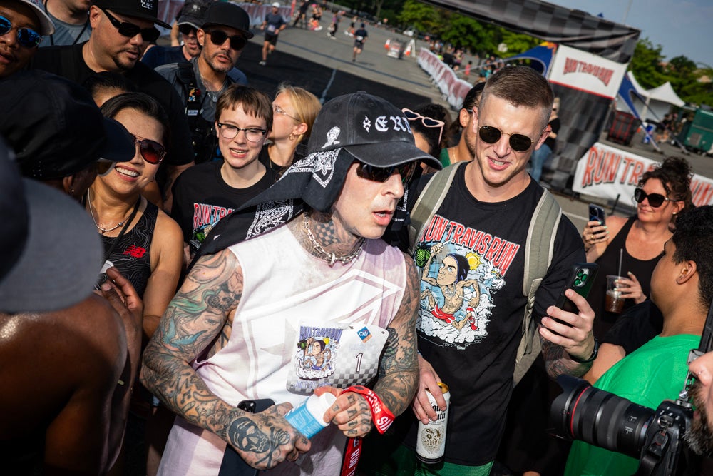 Travis Barker, Blink-182 Star, is Finding New Rhythm with Running